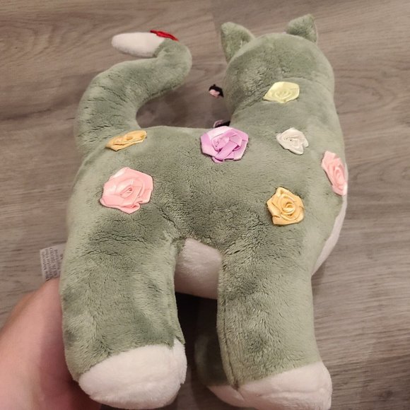 Toys | Whimsy Clay Plush Green Cat Amy Lacombe Whimsiclay Stuff Animal ...